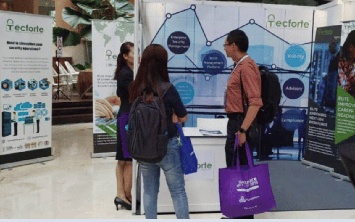 Tecforte at CSM-Ace 2019 Exhibition & Conference | LinkAxia Networks